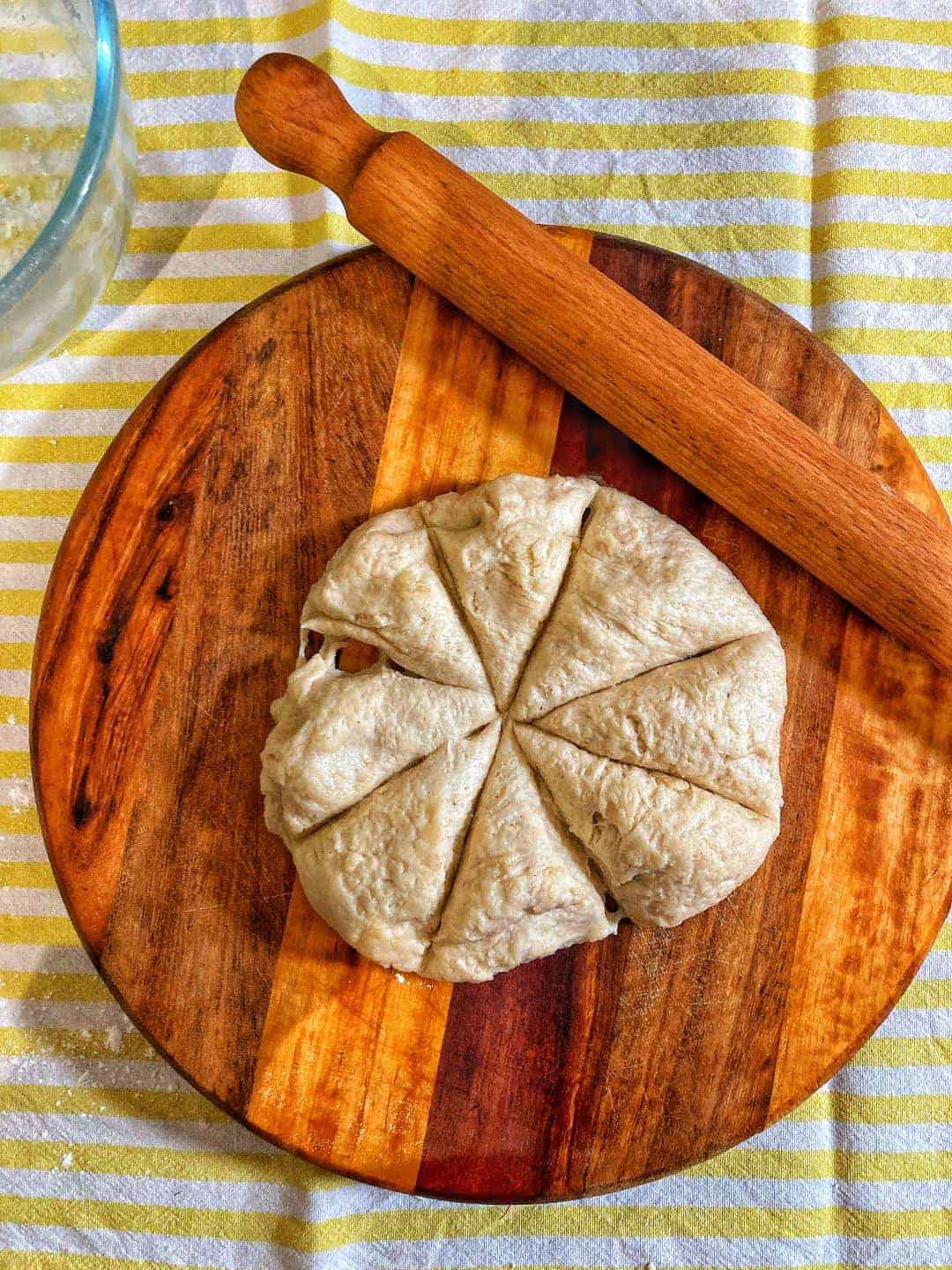 divide dough and roll | Spice and Life