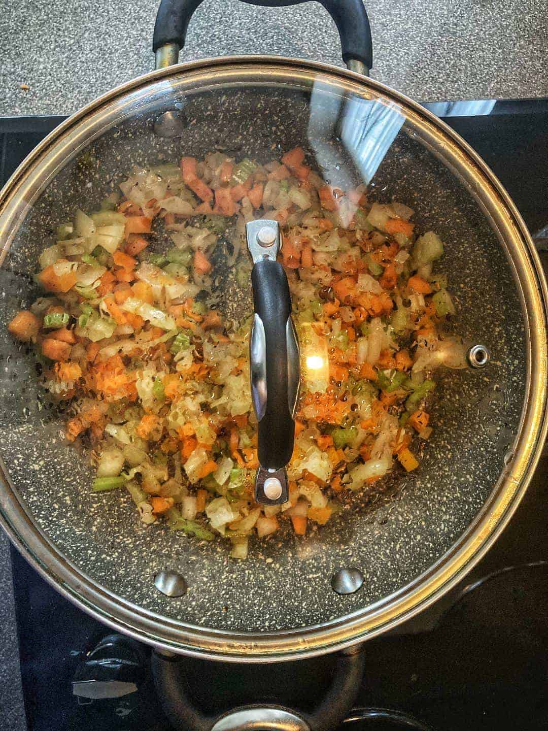 cooking the soffritto | Spice and Life