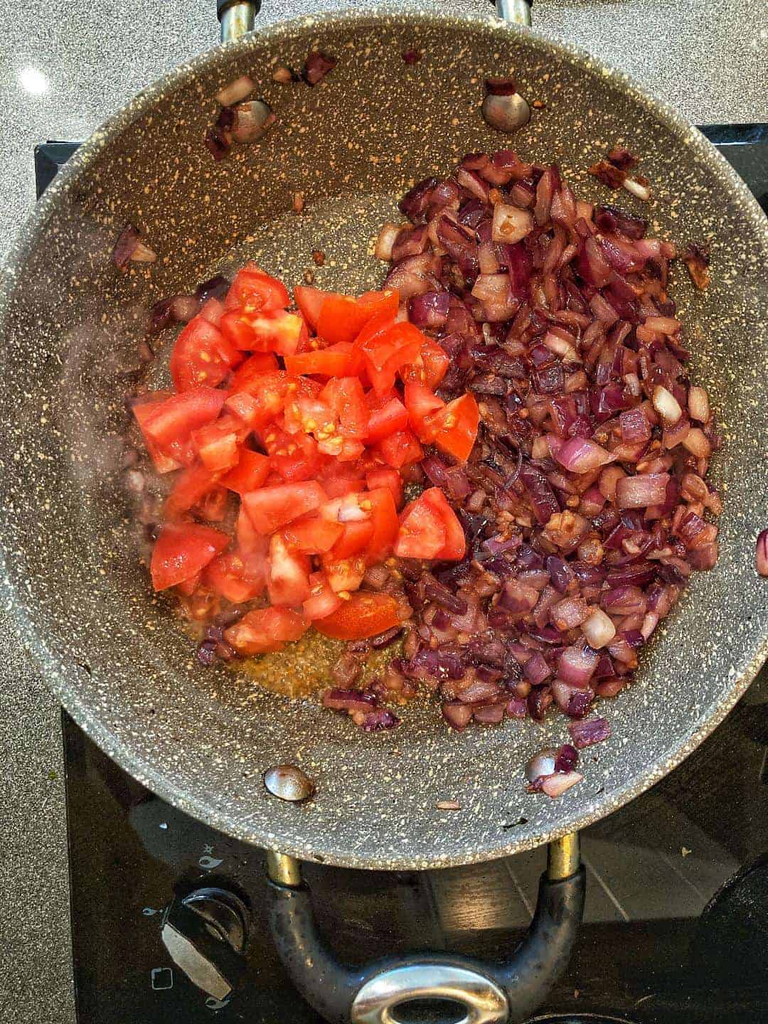 chopped tomato | Spice and Life