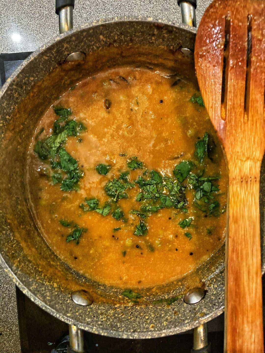 add fresh coriander | Spice and Life
