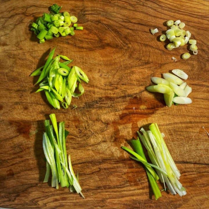 How to chop scallions | Spice and Life