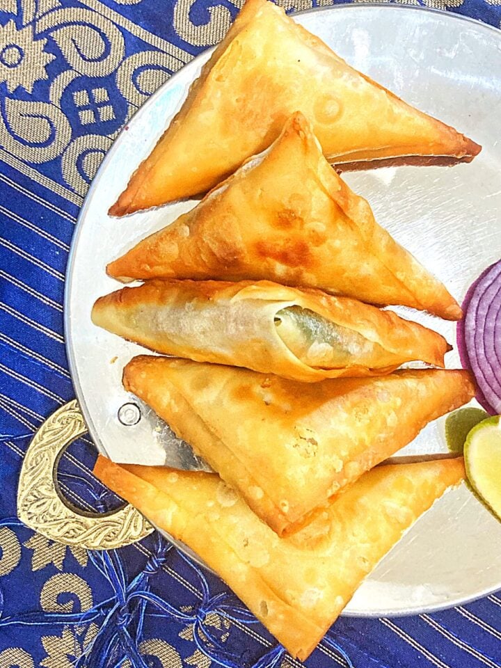 Easy and Golden Chicken Samosa Recipe | Spice and Life