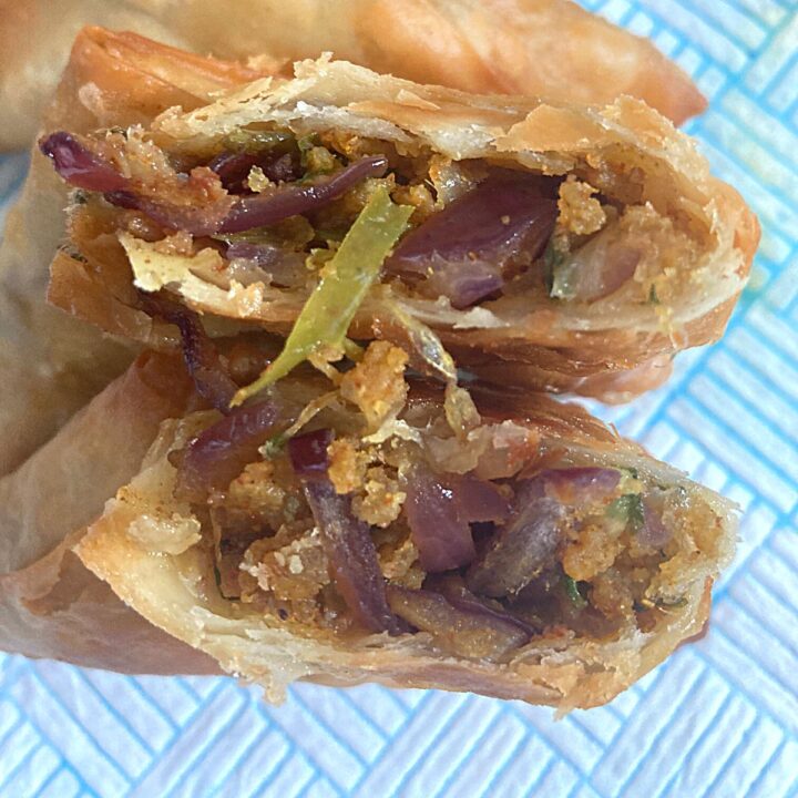 Delicious Hyderabadi Onion Samosa Recipe | Spice and Life