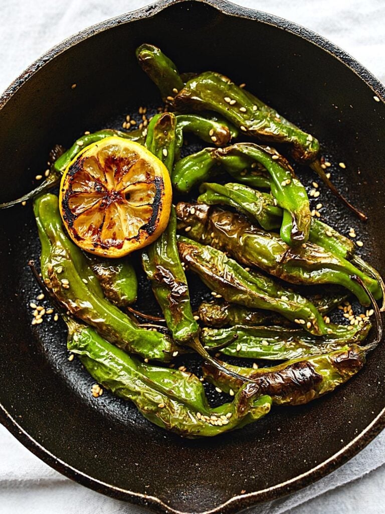 Perfectly Blistered Shishito Peppers: How-To & More | Spice and Life