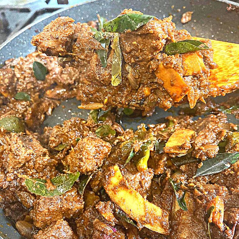 Delicious Kerala Beef Fry with Coconut | Spice and Life