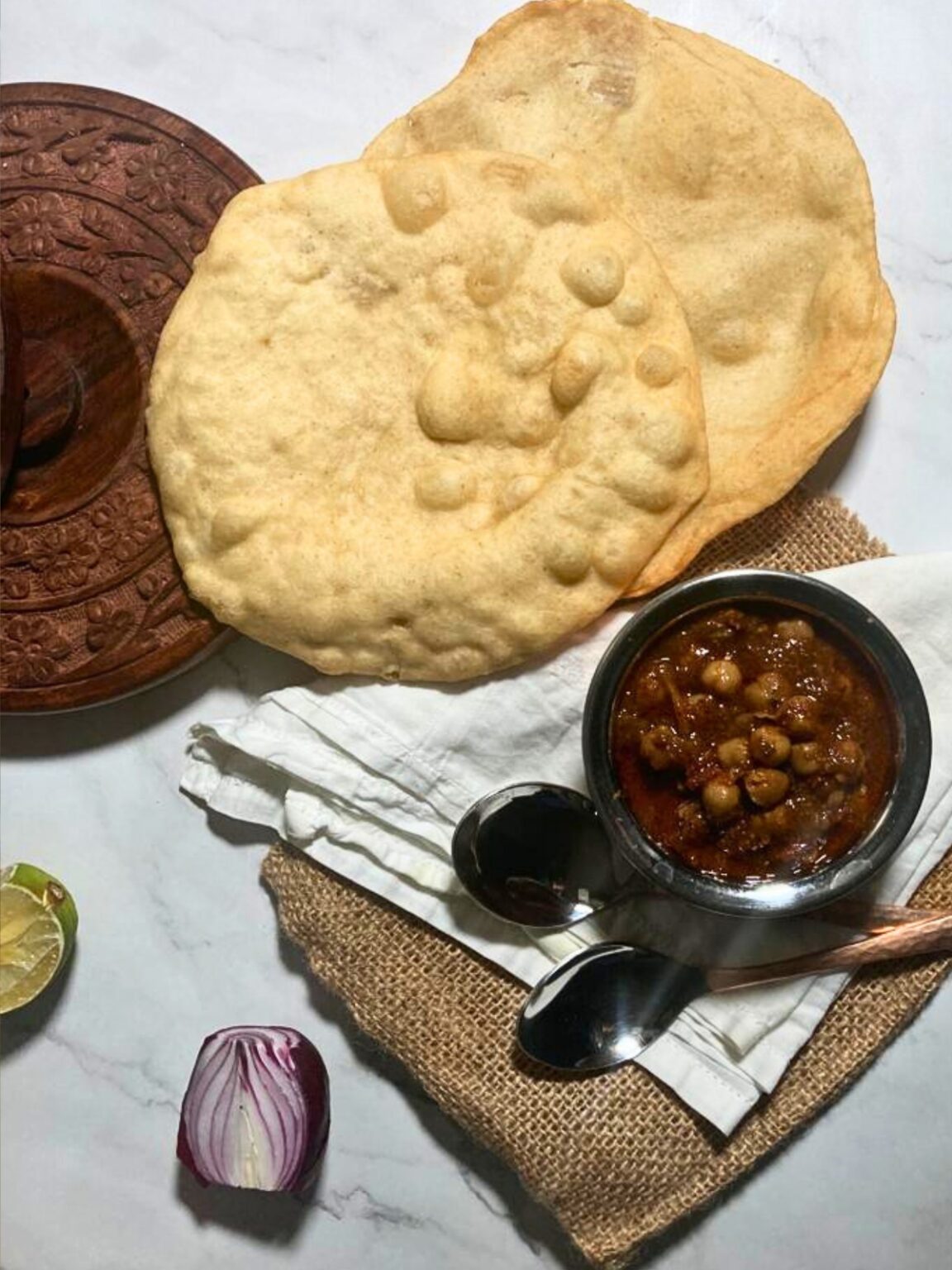 Bhatura Recipe | How to make Bhature for Punjabi Chole | No deep-frying